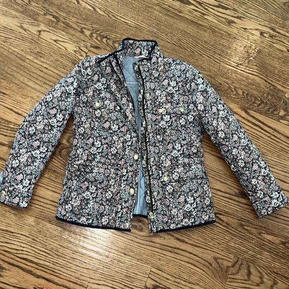 J. Crew | Jackets & Coats | Jcrew Quilted Field Jacket In Liberty ...